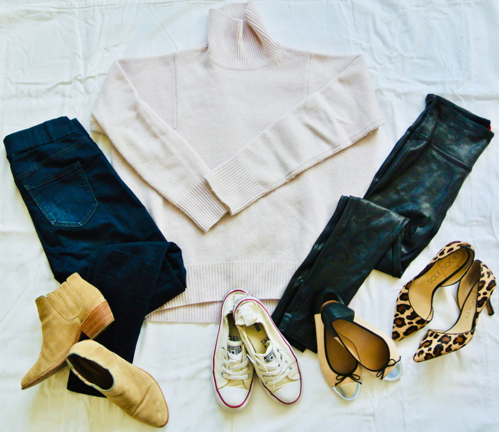 Easy Messy Bun and Cozy Sweater - The Fashionable Bookworm (Production)